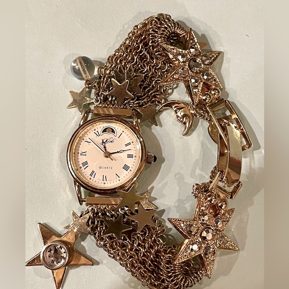 Kirks Folly | Accessories | Vintage Kirks Folly Moon Phases Celestial ...